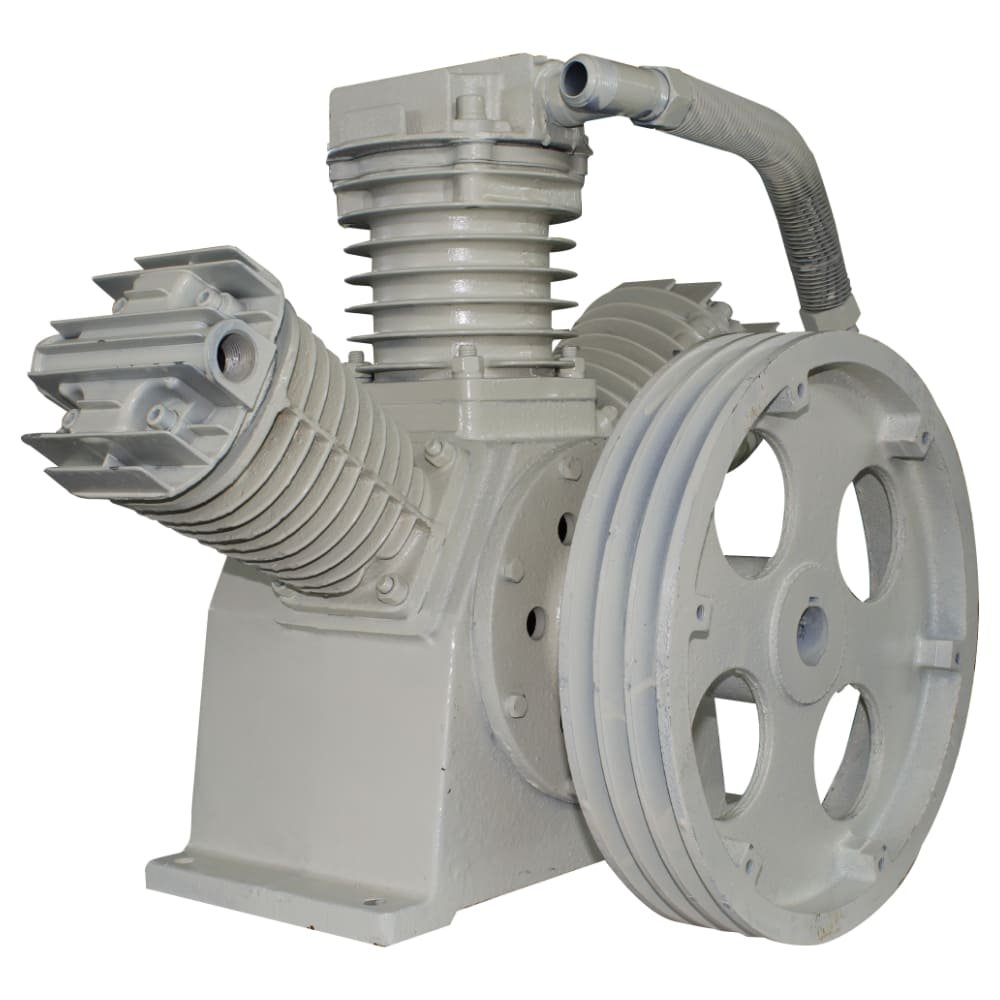 Cabezal para compresor libre de aceite de 15 hp 2 etapas - Compresores ...