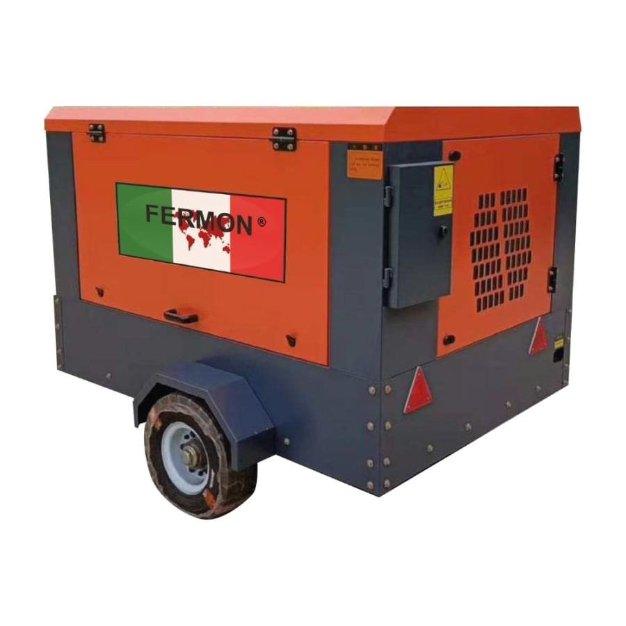 Compresor Portátil a Diesel de 250 CFM - Compresores Fermon